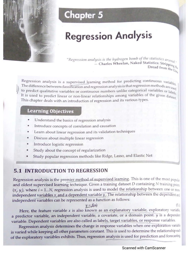Regression Analysis | PDF