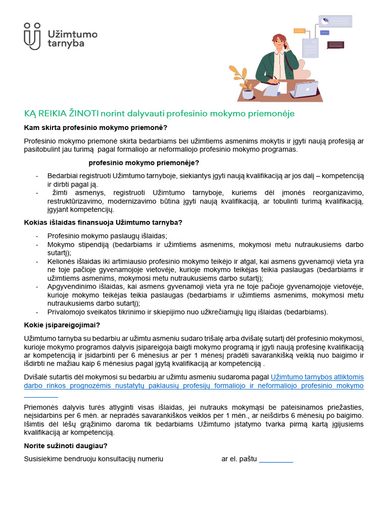 Profesinis Mokymas 2 | PDF