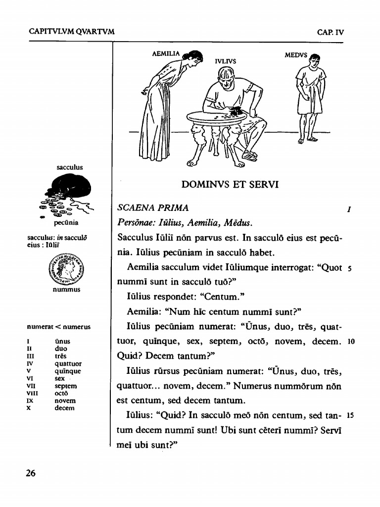 Familia Romana - Capitulum IV | PDF