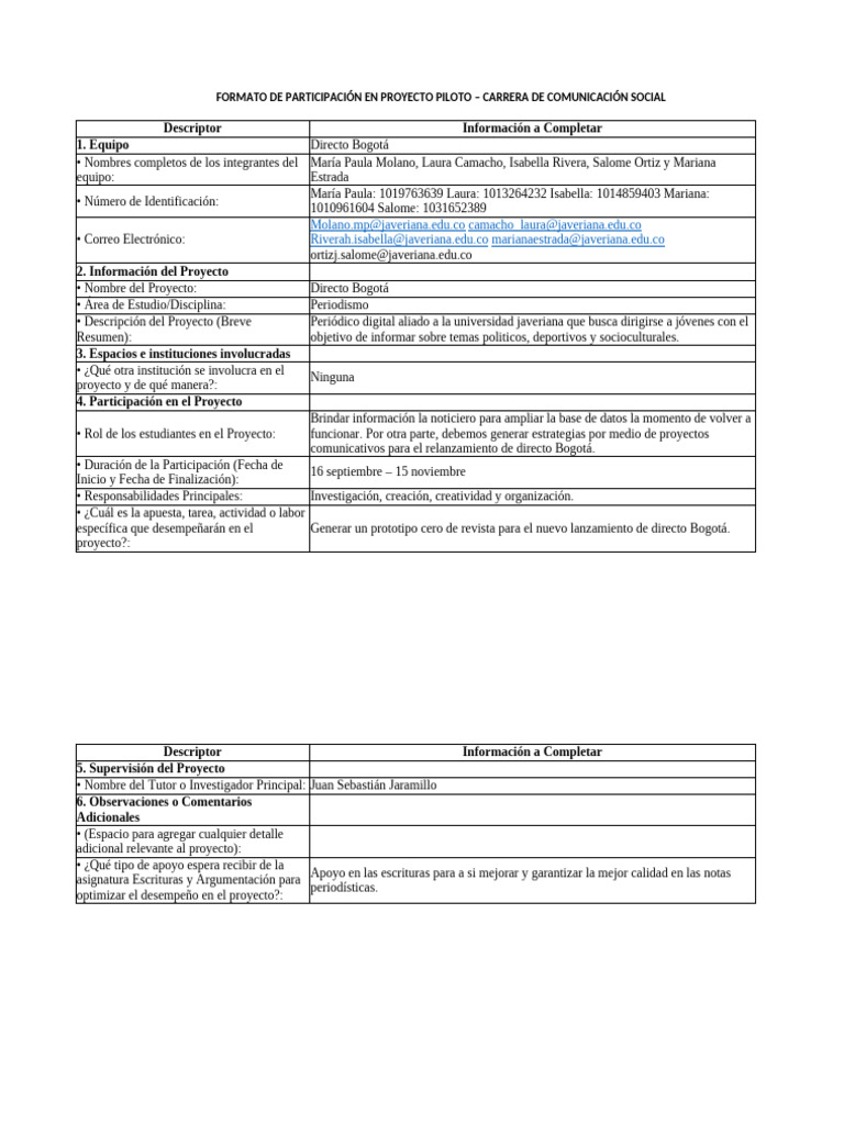 Directo Bogotá | PDF | Informática