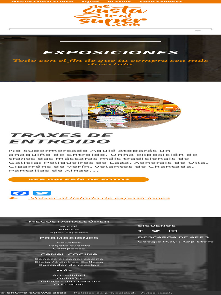 Traxes de Entroido Me Gusta Ir Al Super | PDF