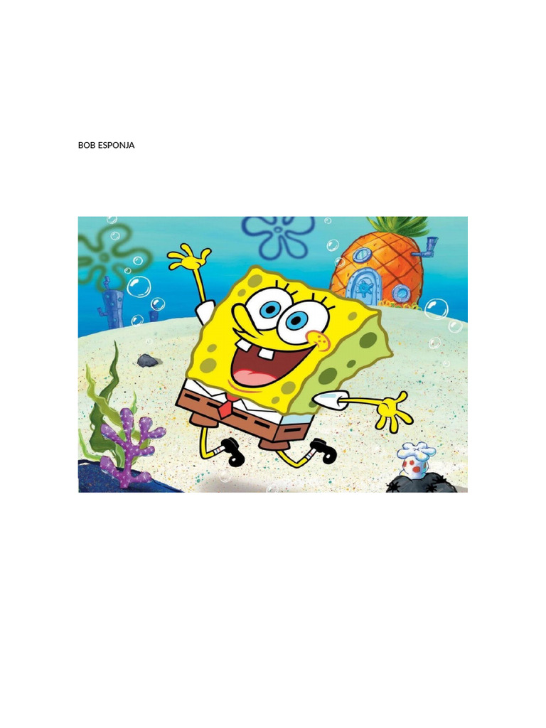 Bob Esponja | PDF