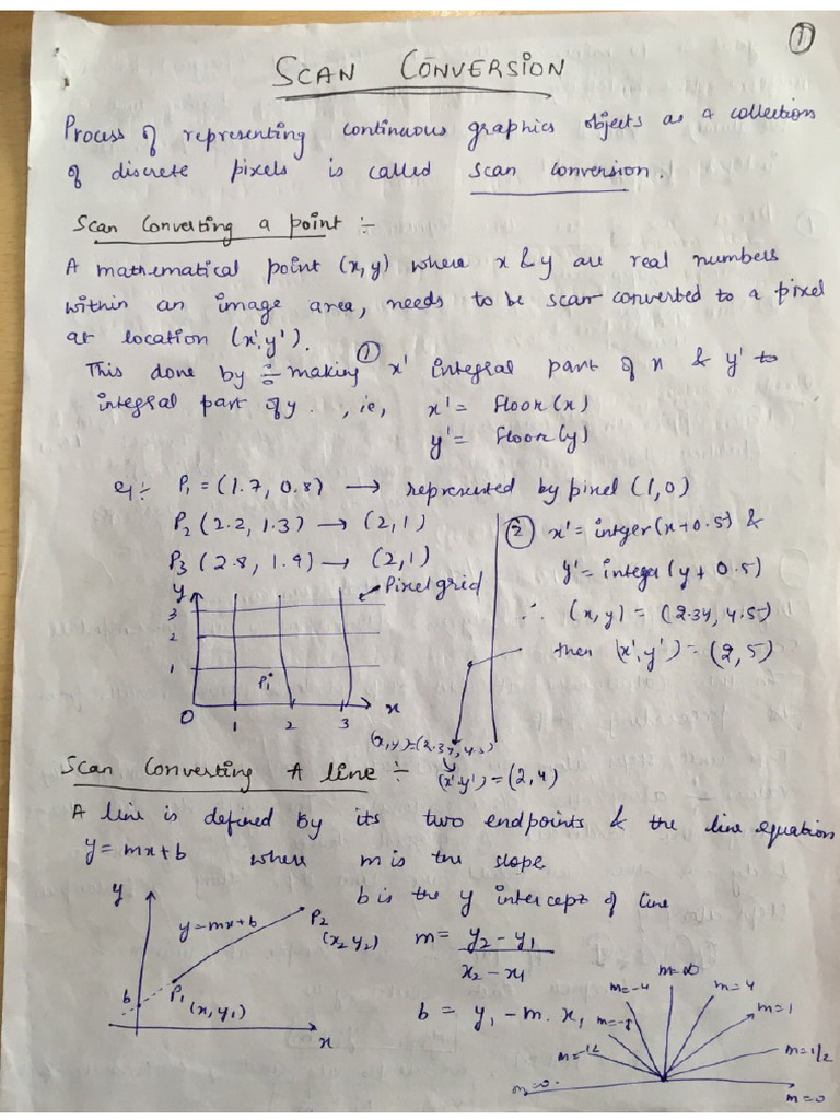 U-1 04-Scan Converting Line | PDF