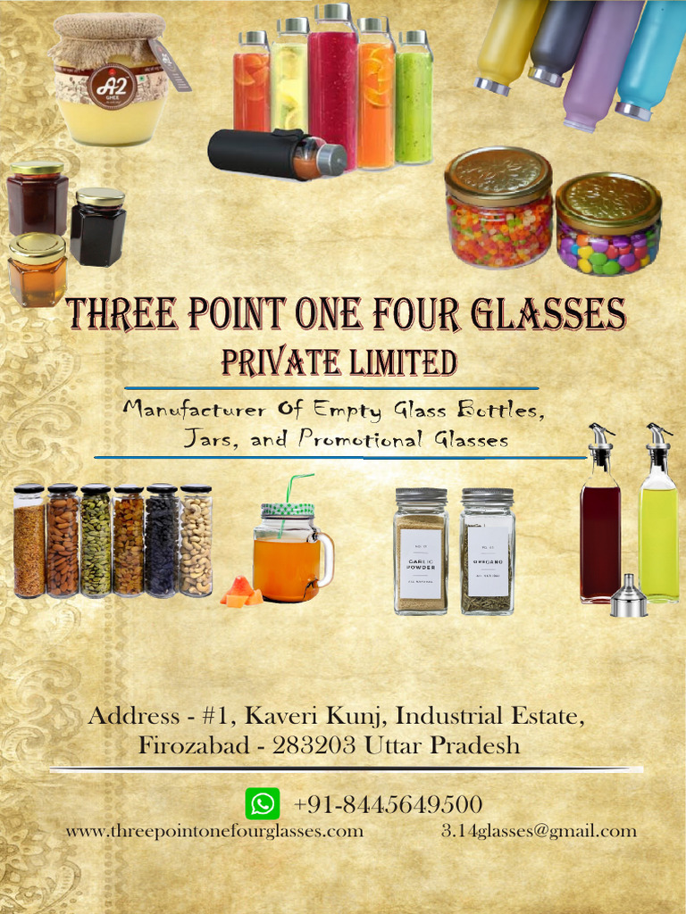 Glass Packaging Solutions | PDF | Glasses | Food Storage