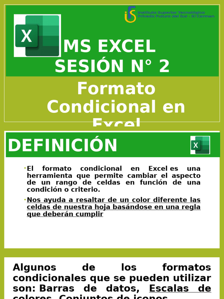 Formato Condicional en Excel: Guía Práctica | PDF