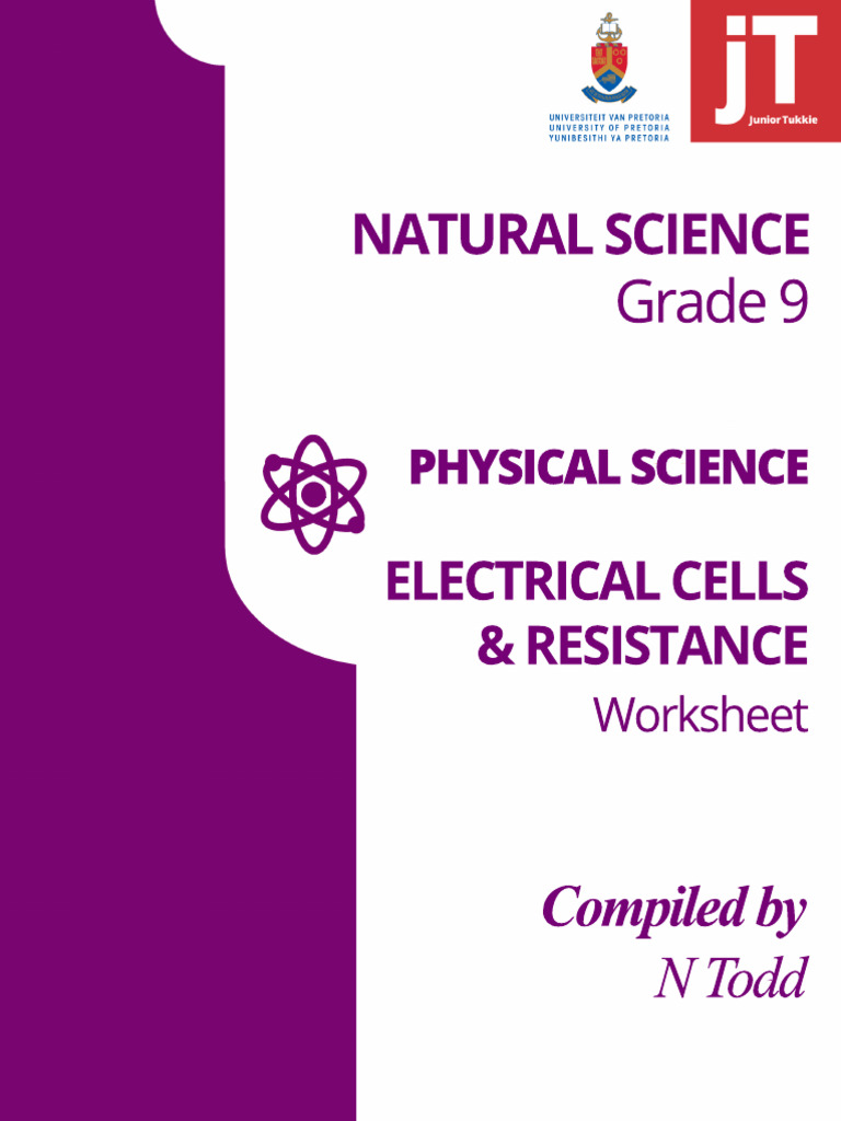 Gr9 ElectricalCells Resistance WS | PDF