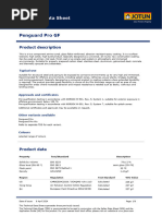 Datasheet Penguard Topcoat | PDF | Paint | Epoxy