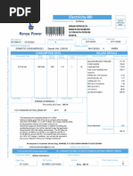 Kenya Power Utility Bill Template | PDF