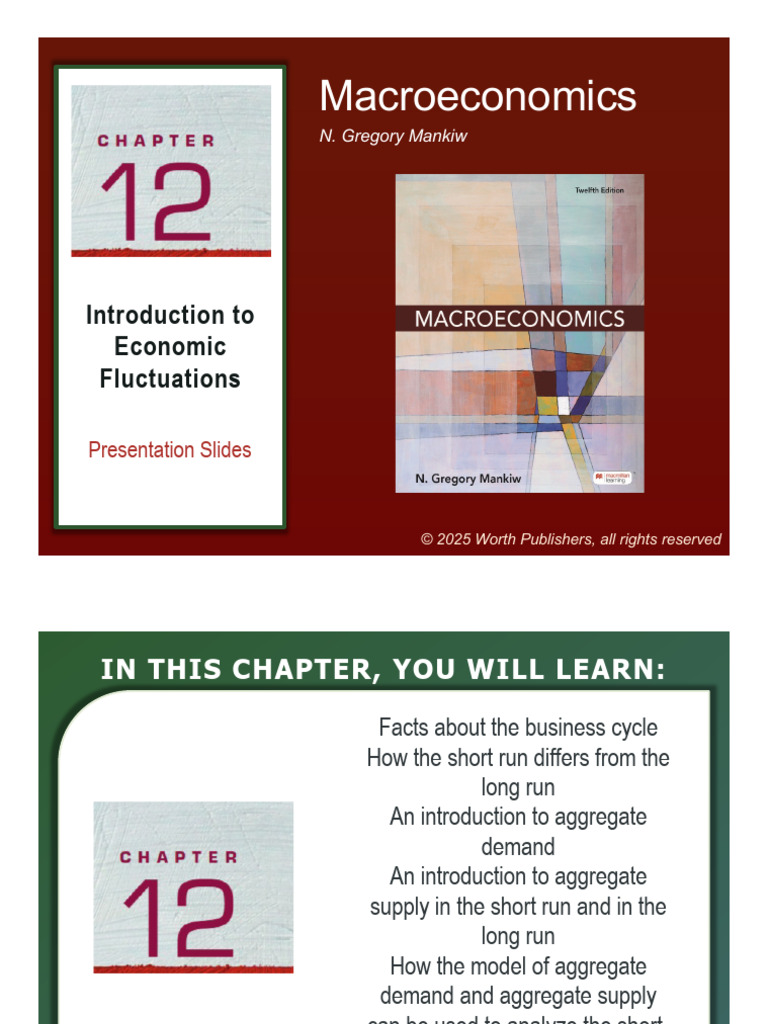 CHAP12 Rev | PDF | Macroeconomics | Long Run And Short Run