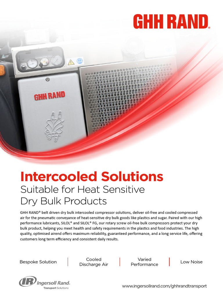GHH Rand Intercooler Solutions Flyer en | PDF | Mechanical Engineering | Energy Technology