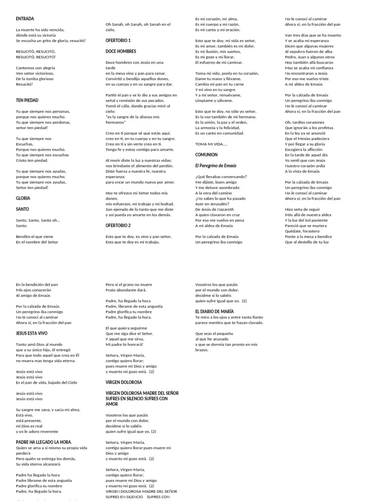 Resurrección y Fe en la Comunión | PDF | eucaristía | María, madre de Jesús