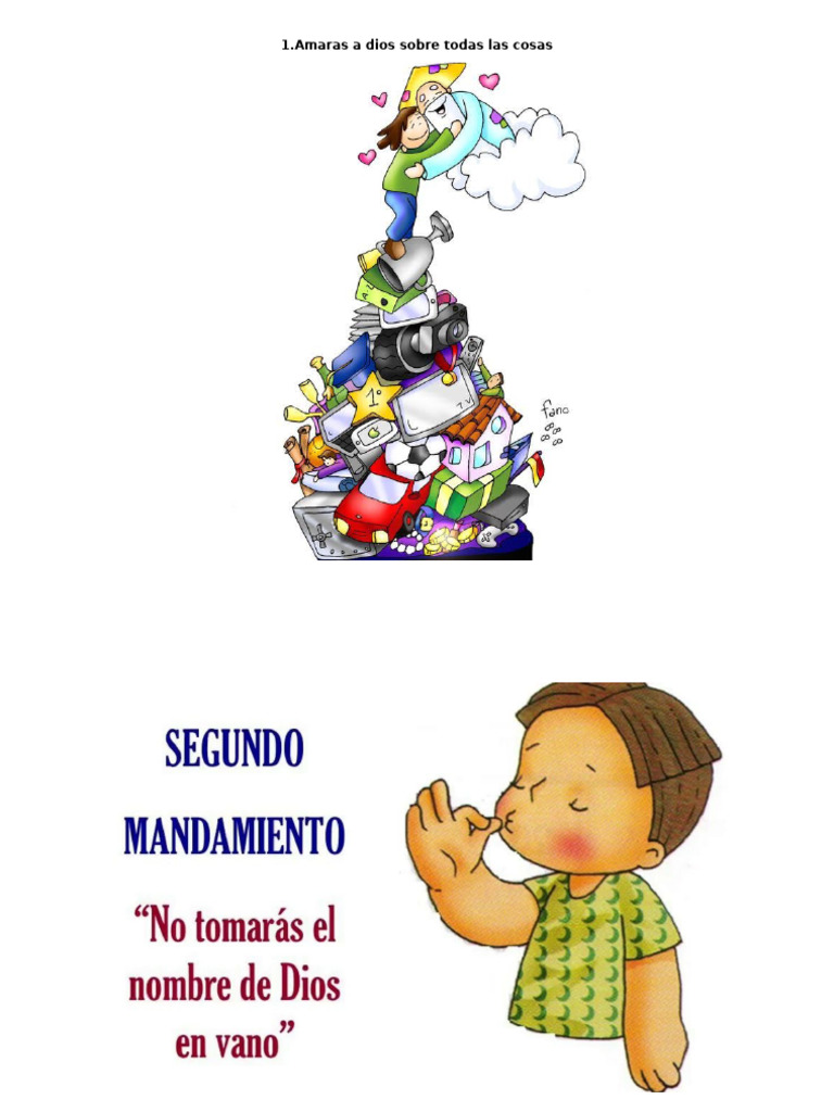 Los Mandamientos Bíblicos Clave | PDF