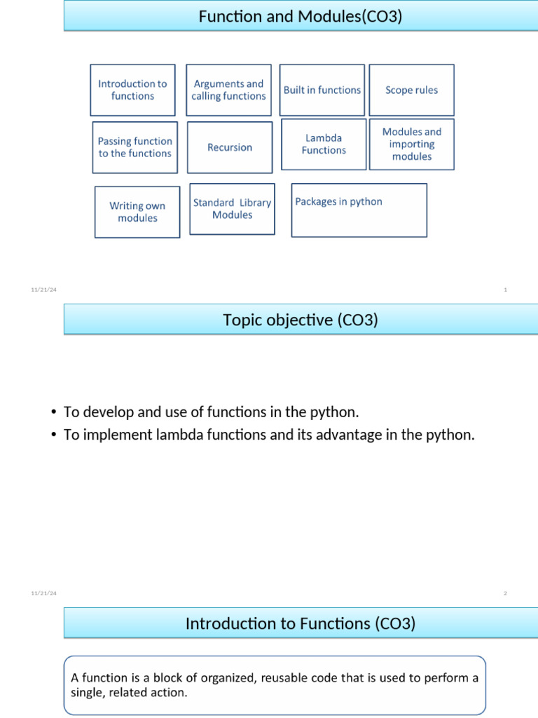 Unit III | PDF | Parameter (Computer Programming) | Anonymous Function Unit III | PDF | Parameter (Computer Programming) | Anonymous Function