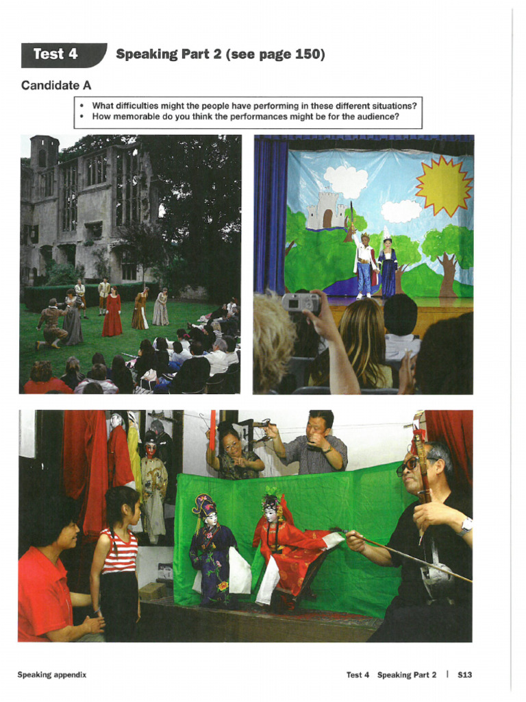 Test 4 Speaking | PDF