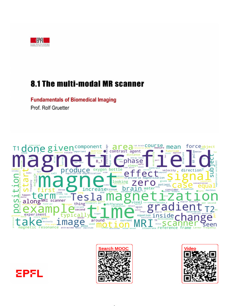 08 S 1 V en Fundamentals of Biomedical Imaging Magnetic Resonance ...