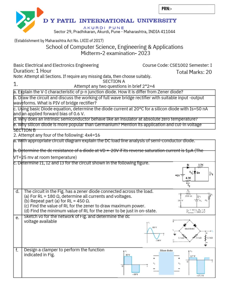 Midterm 2 - BEE - 2023 PDF | PDF | Teaching Methods & Materials | Science & Mathematics