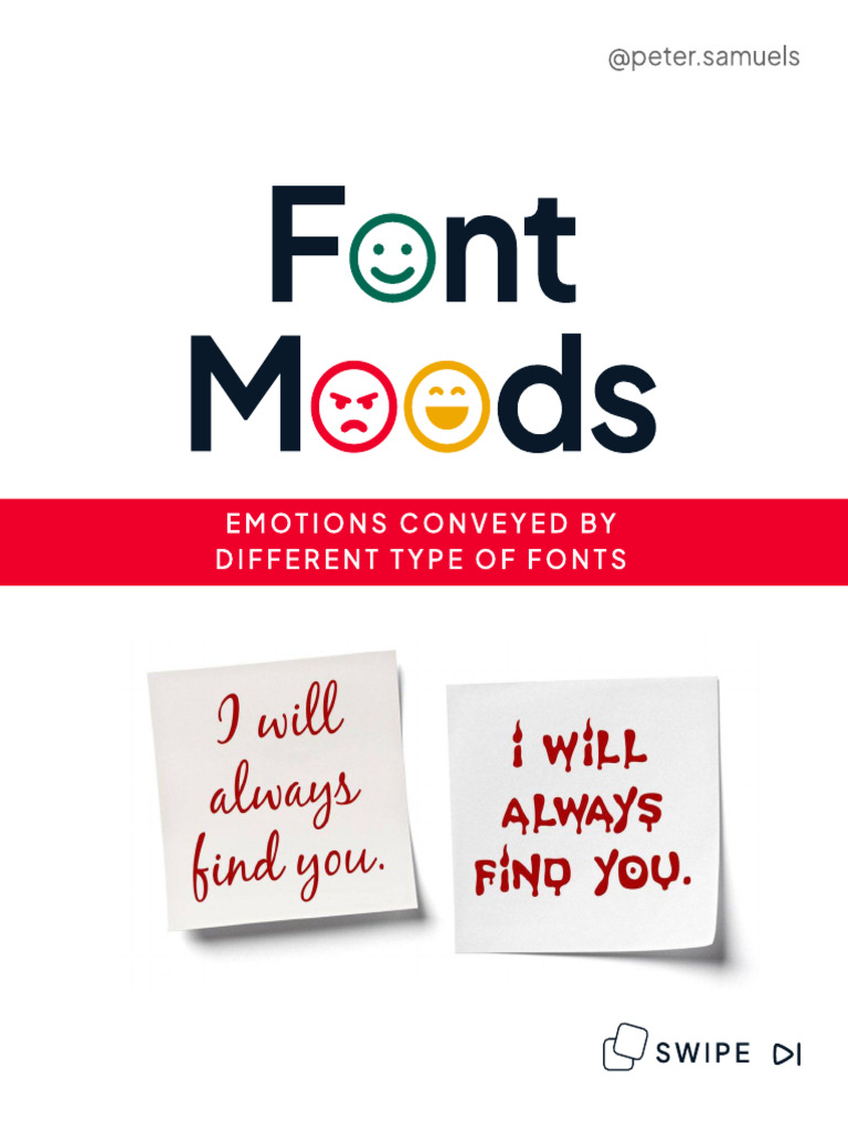Font Emotions: A Quick Guide | PDF