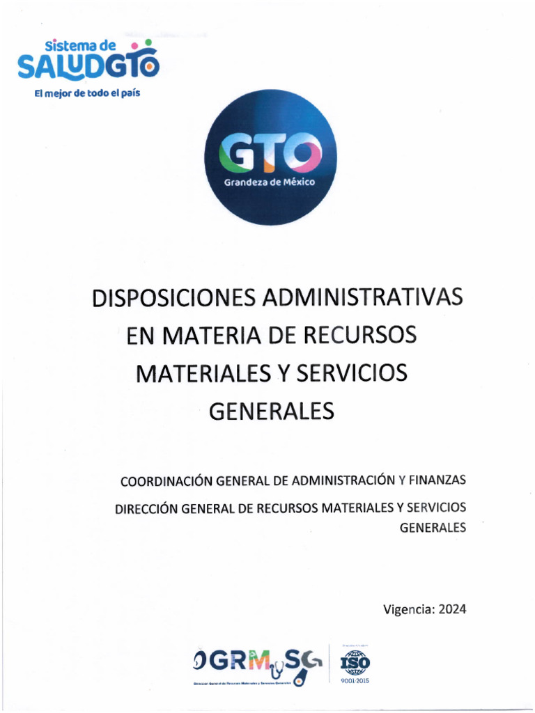 Disposiciones | PDF
