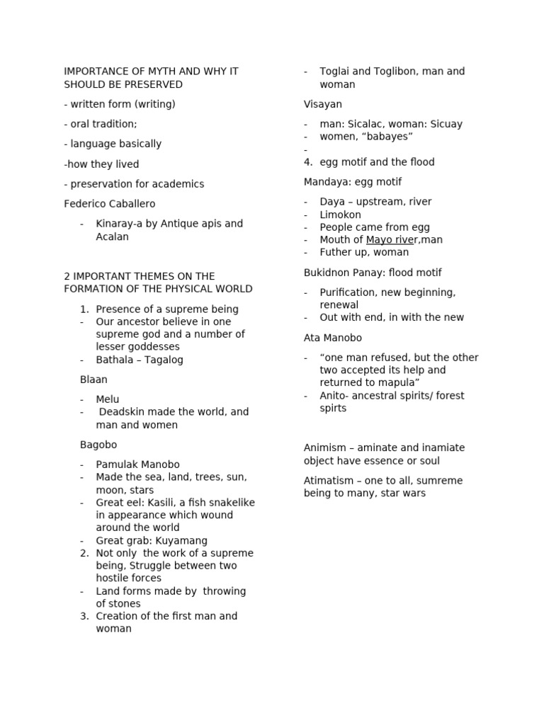Min Stud Notes2 | PDF | Social Science