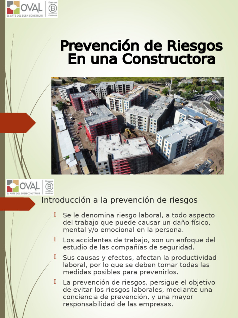 Prevención en Constructoras | PDF | Valores