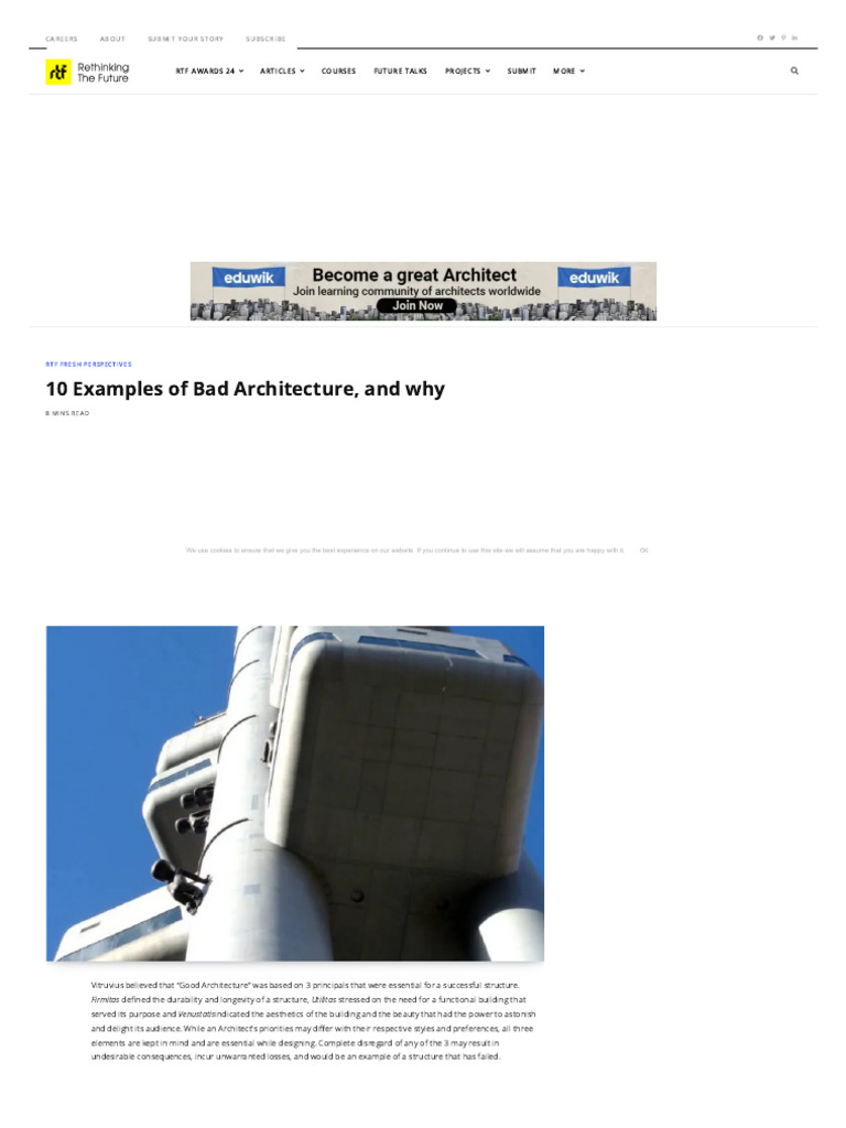 10 Examples of Bad Architecture | PDF
