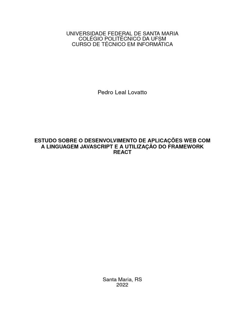 JS e React Passo A Passo | PDF | Script Java | Framework de software