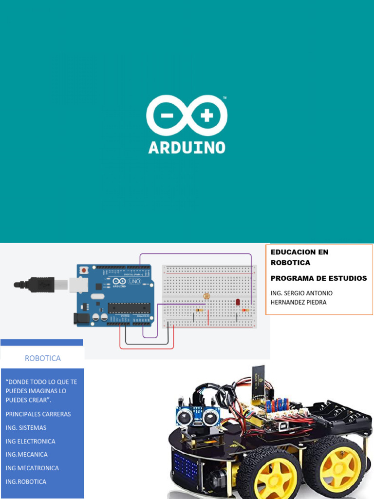 Programa de Estudios Terminado Robotica Entrego | PDF | Arduino ...