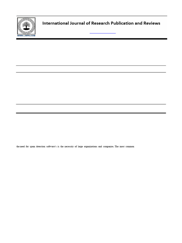 Spam 2023 | PDF | Email Spam | Machine Learning Spam 2023 | PDF | Email Spam | Machine Learning
