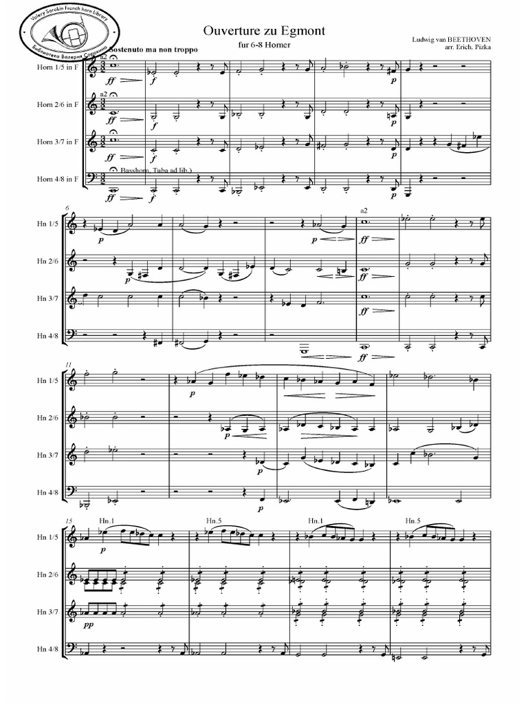 Egmon-Horn Ensemble | PDF