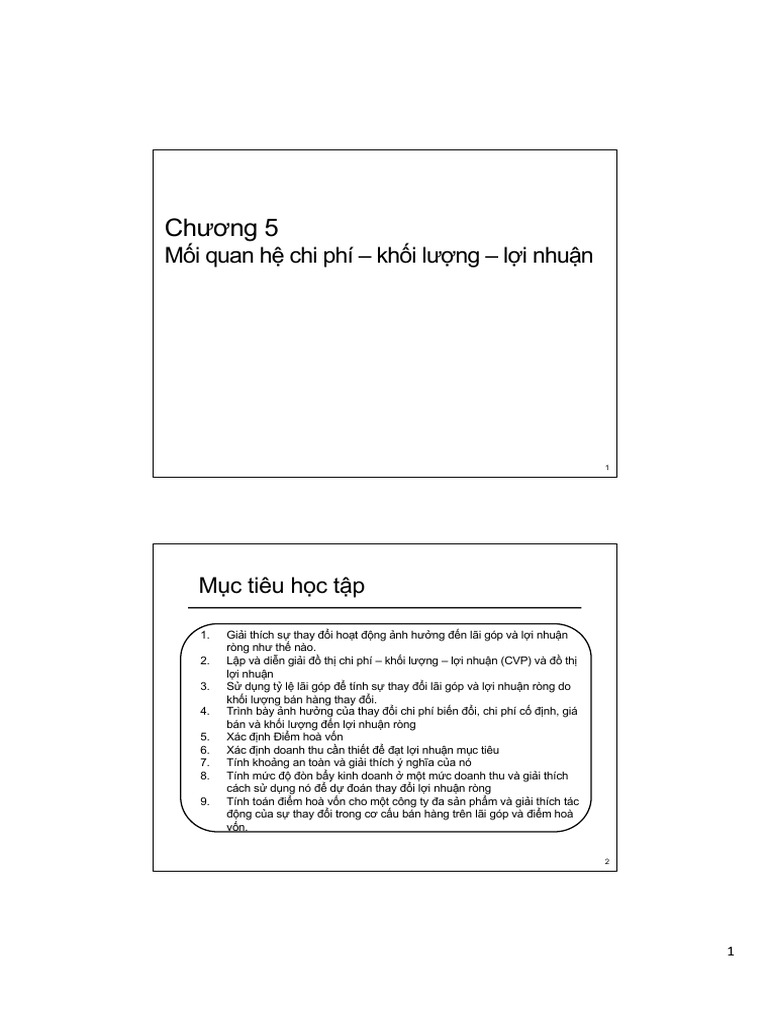 Chu o NG 5 - Mo É Üi Quan He Ú É Chi Phi Ü - Kho É Üi Lu o Úng - Lo Úi Nhua Ú Én | PDF