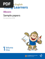 Cambridge Movers Practice Test PDF | PDF | Learning