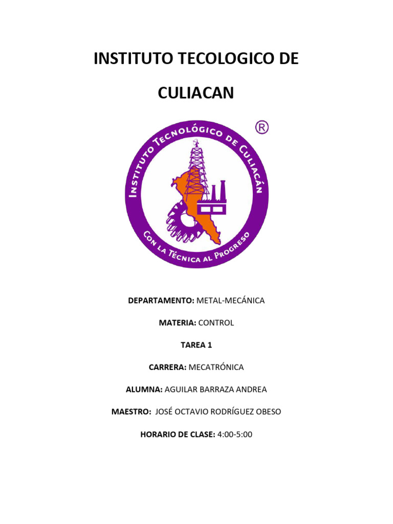 Tarea 1 Control | PDF