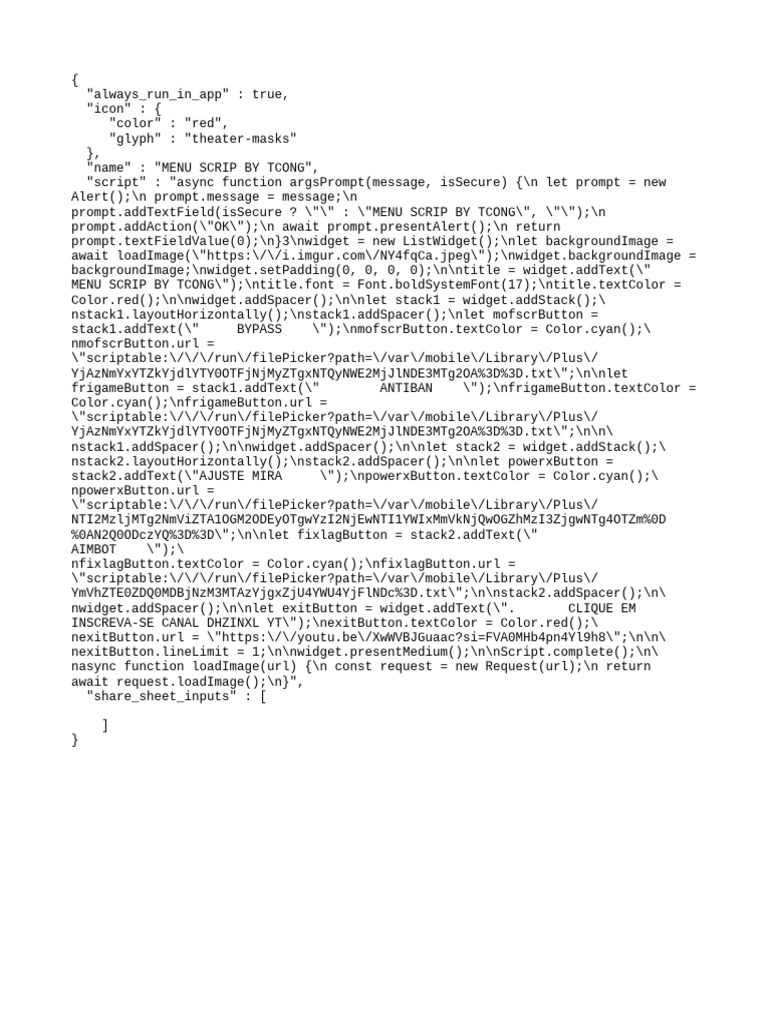Aimlock 99 Scriptable | PDF