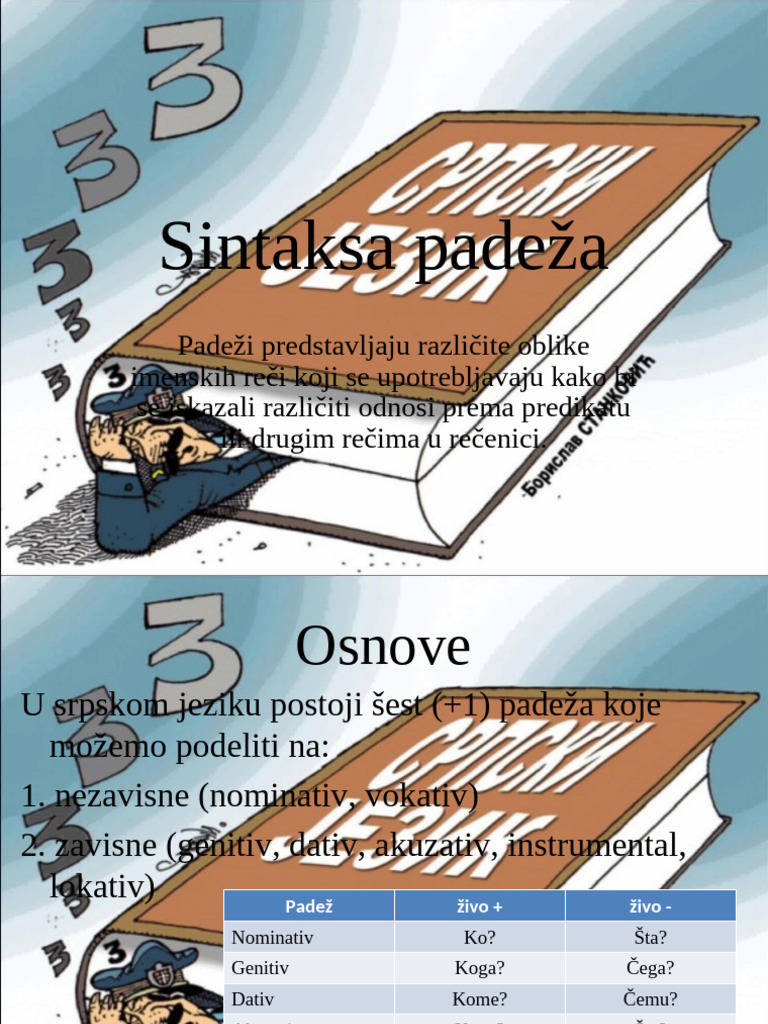 Sintaksa Padeža | PDF