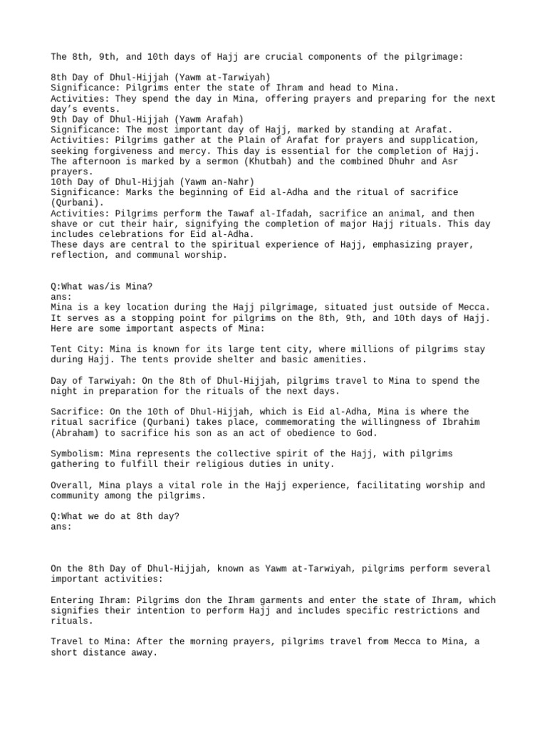 Islamaiat Self Made Notes For Easy Topics | PDF | Hajj | Prophets And ...