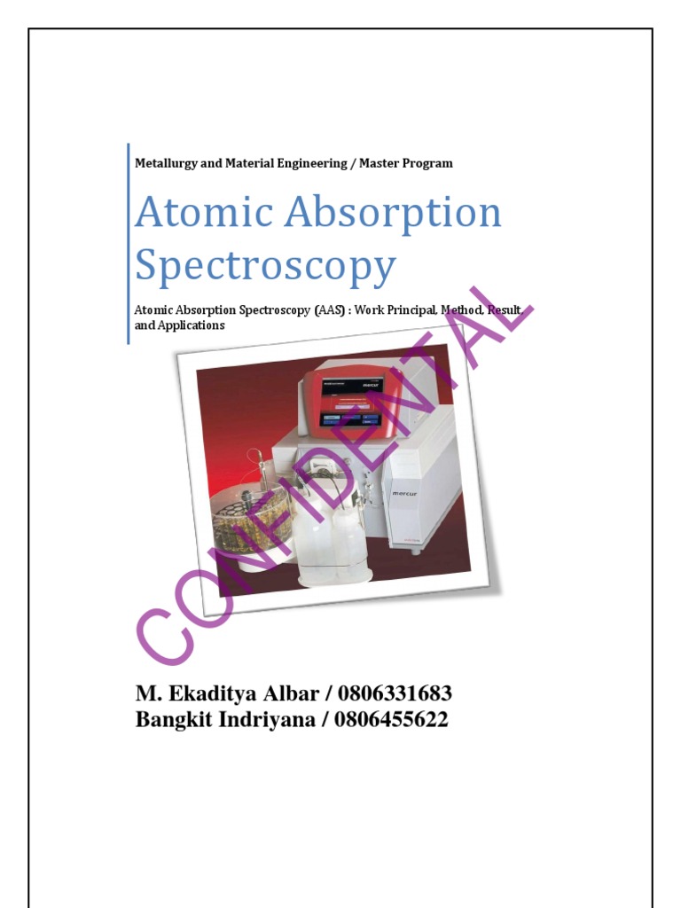 Atomic Absorption Spectros | PDF