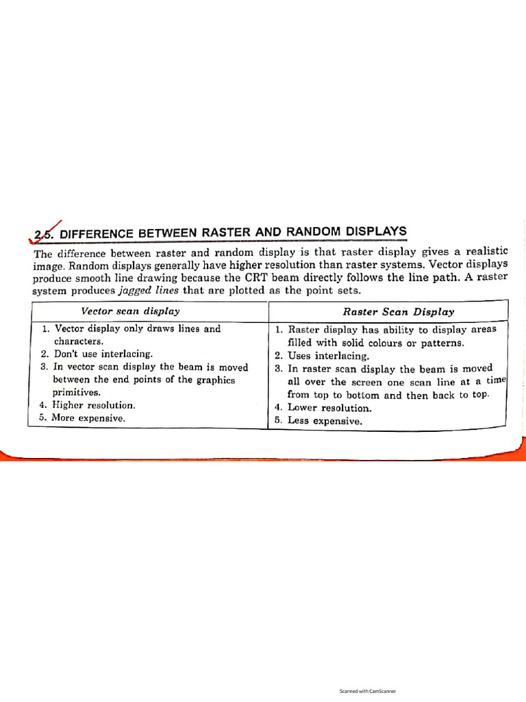 Few Imp Differences | PDF