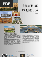 PALACIO DE VERSALLES - Analisis Arquitectonico | PDF | Palacio de Versalles | Barroco
