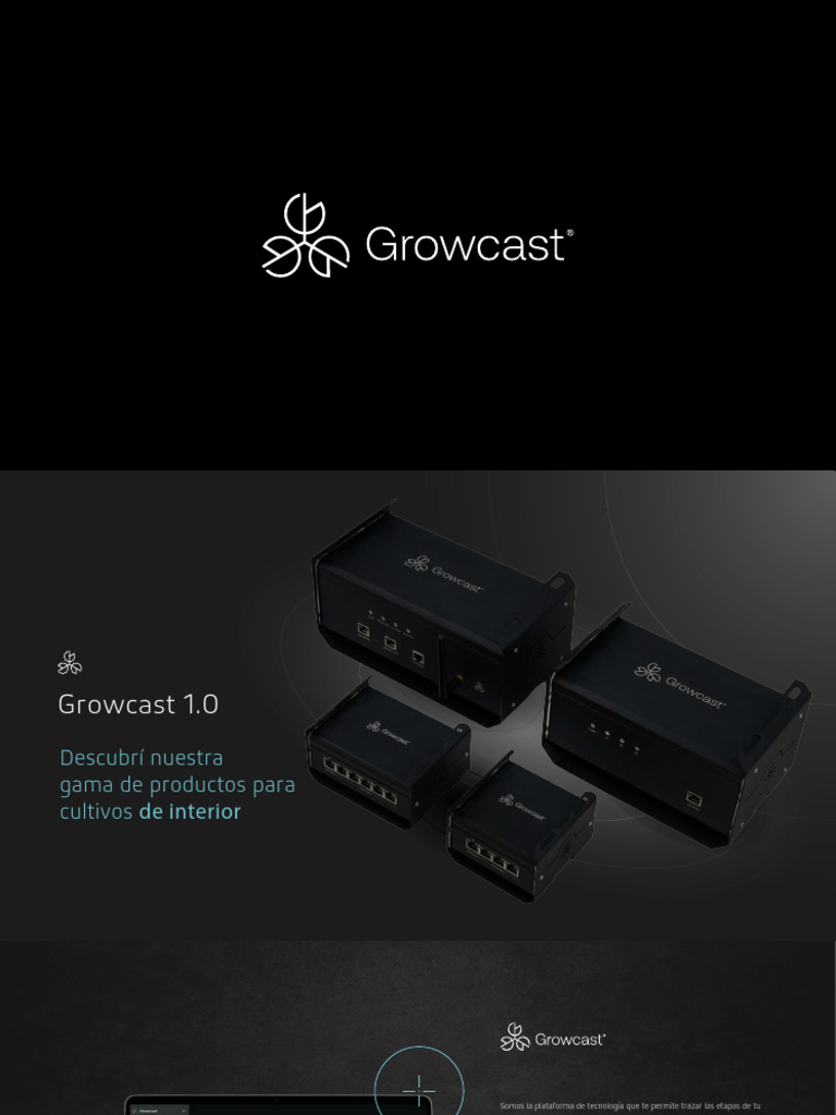 Growcast 2024 | PDF | Sensor | Computación en la nube
