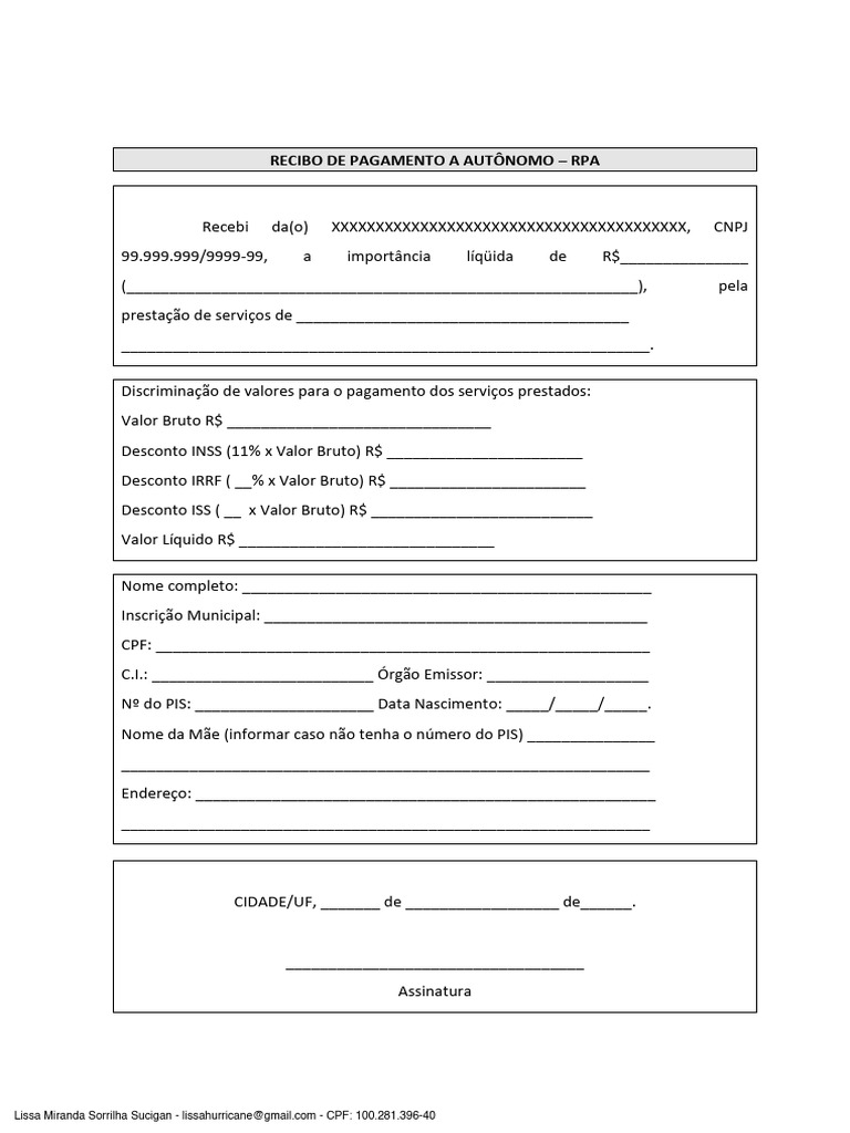 Modelo-De-Rpa (1) | PDF | Brasil