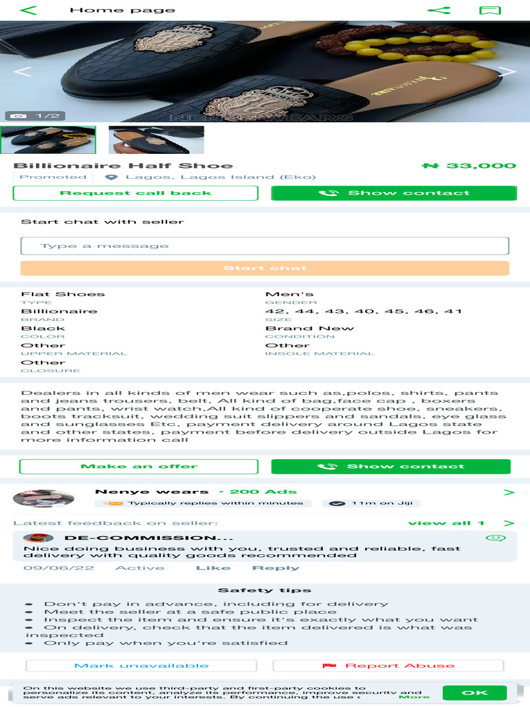 Billionaire Half Shoe in Lagos Island (Eko) - Shoes, Nenye Collection ...