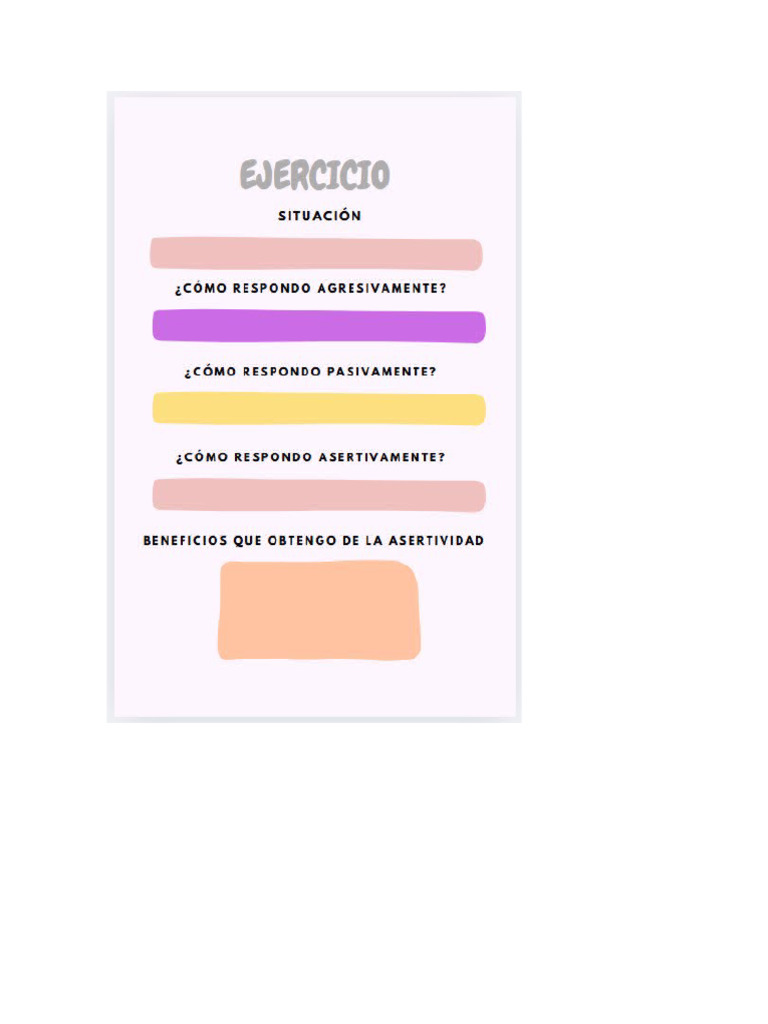 Ejercicio de Comunicacion | PDF