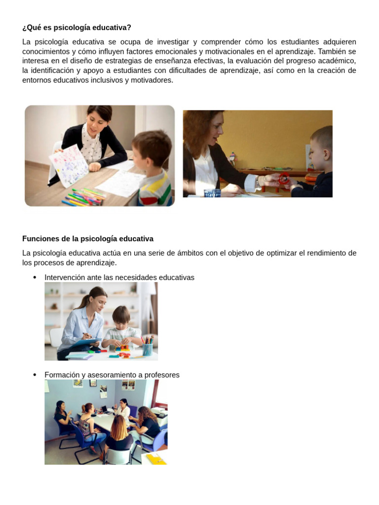 Psicologia Educativa (1) DDD | PDF | Psicología Educacional | Aprendizaje