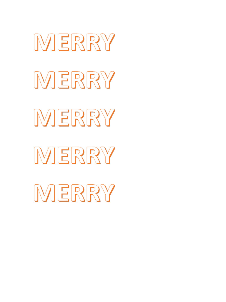 MERRY | PDF