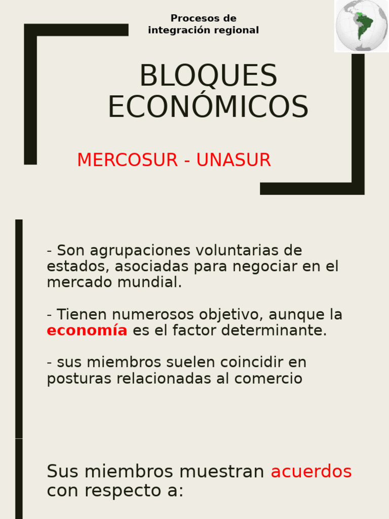 Blo Ques | PDF | Relaciones Internacionales