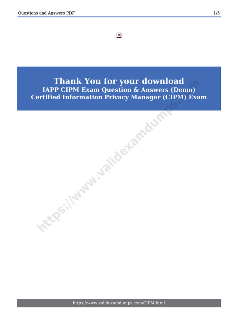 CIPM-demo | PDF | Privacy | Computing