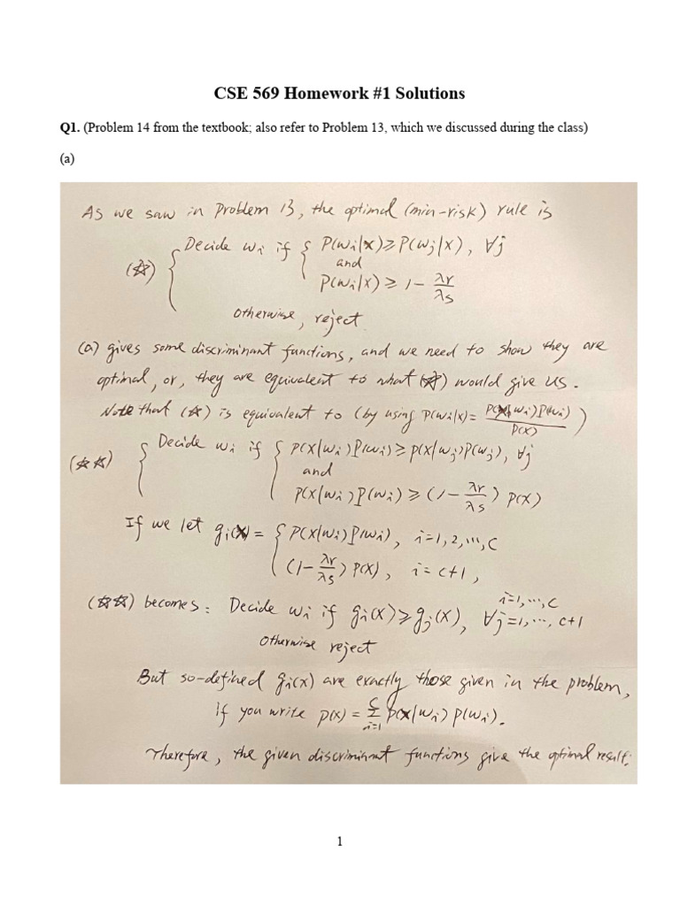 HW1-solutions | PDF | Mathematical Analysis | Algorithms