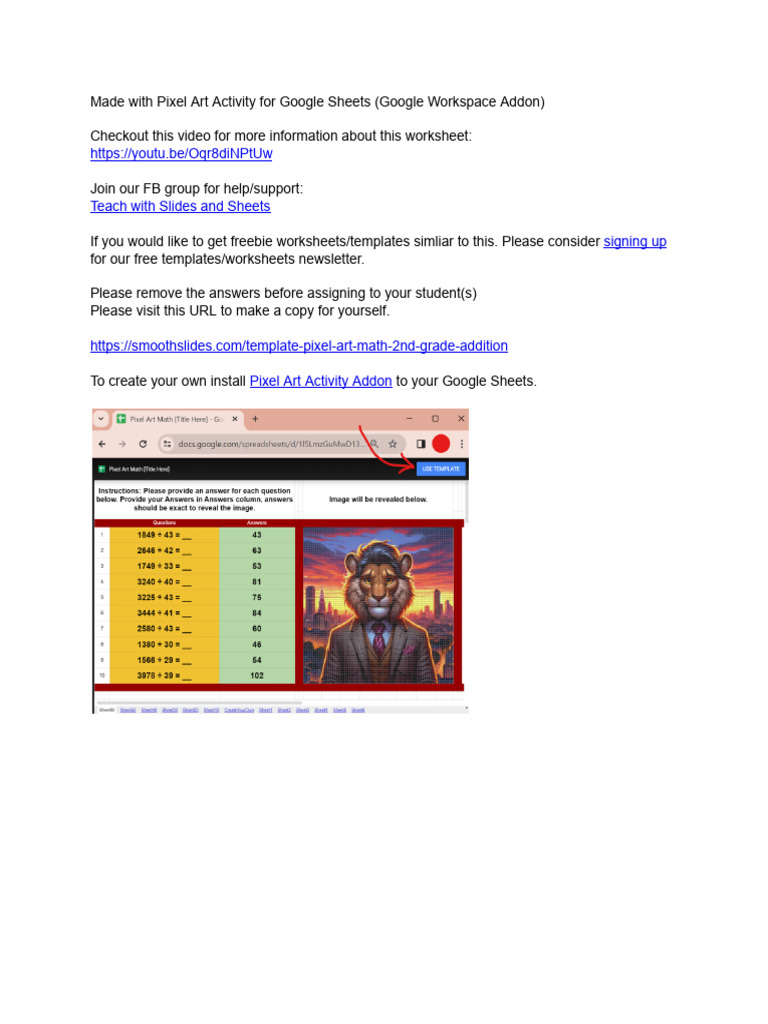 Pixel Art for Educators | PDF