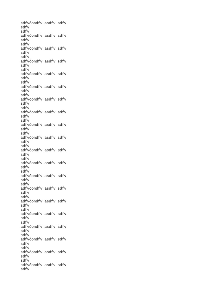 Placeholder Text Document | PDF