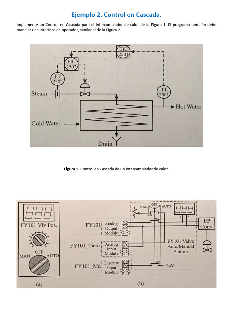 Control en Cascada para Intercambiador de Calor | PDF | Ingeniería ...